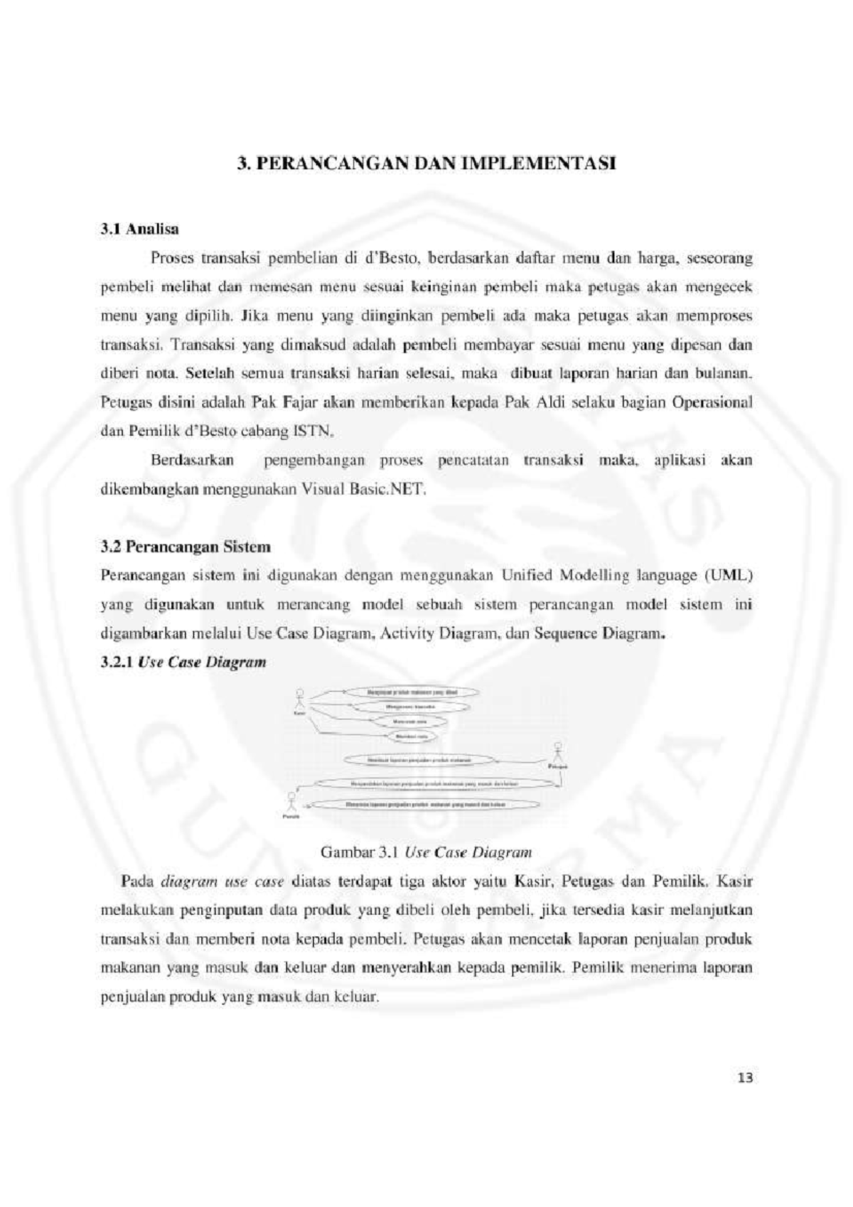 Chapter 3 Making a transaction report application on the besto istn ...