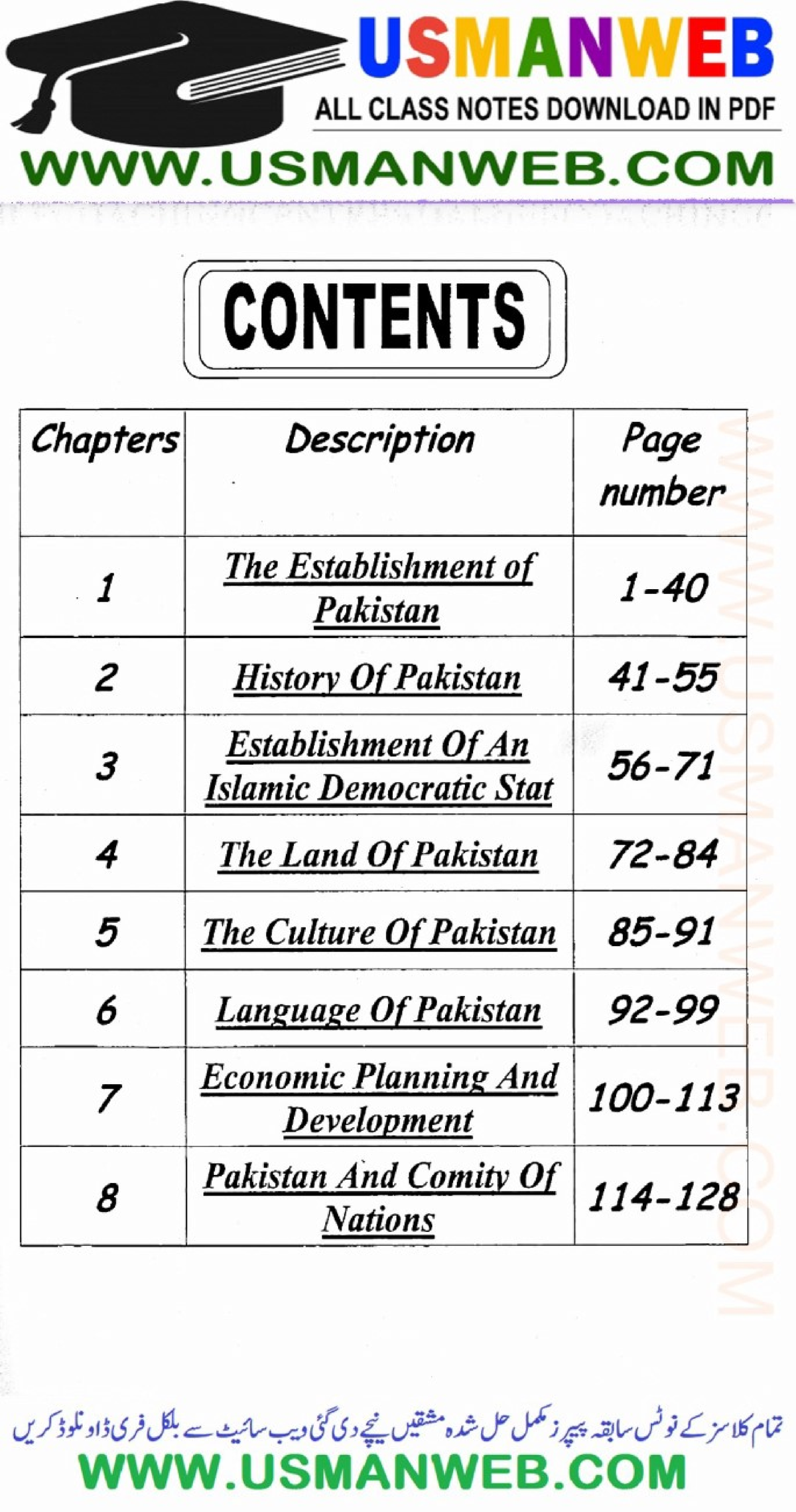 12th Pak Study Ch 1 Notes Em Reading Media I Studocu