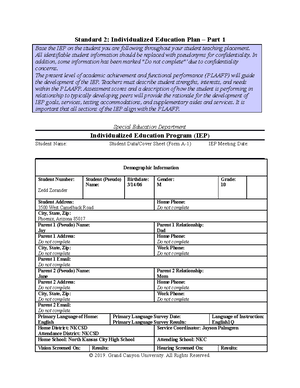 STEP Template 2 - Student Teaching Evaluation of Performance (STEP ...