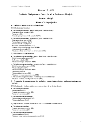 TD 7- Responsabilité des produits defectueux - Licence L2 – AES Droit ...