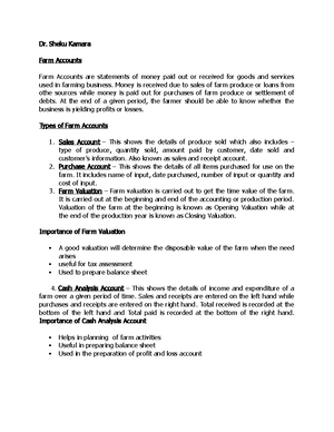 Container Accounts - Fundamentals - Dr. Sheku Kamara CONTAINER ACCOUNTS ...