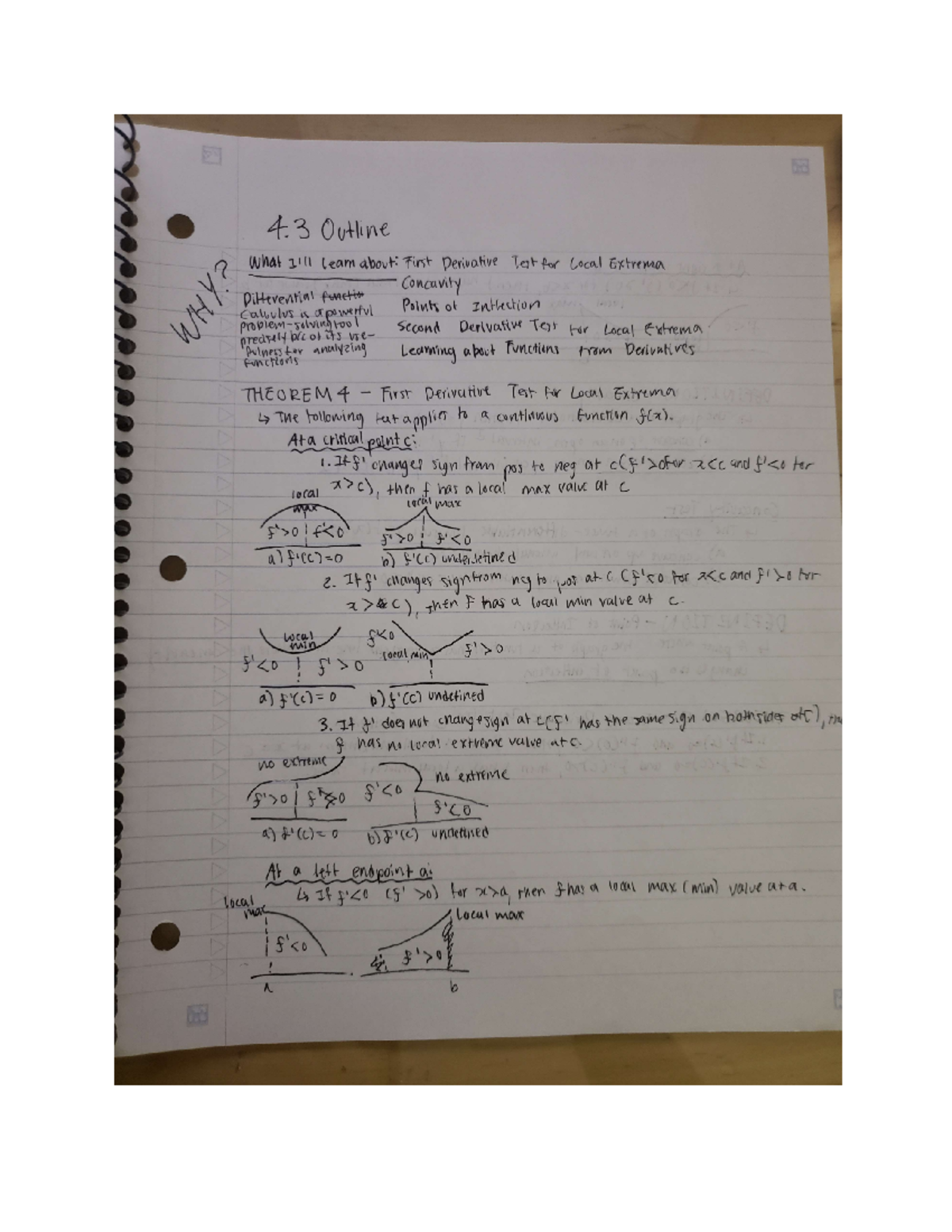 Ch 4.1-4.3 Textbook Review - MATH 181 - Studocu