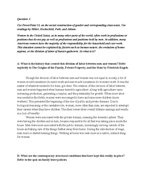 ANTH223- Cooking V. Project Reflection Paper - Dr. De Kramer ANTH 223 ...