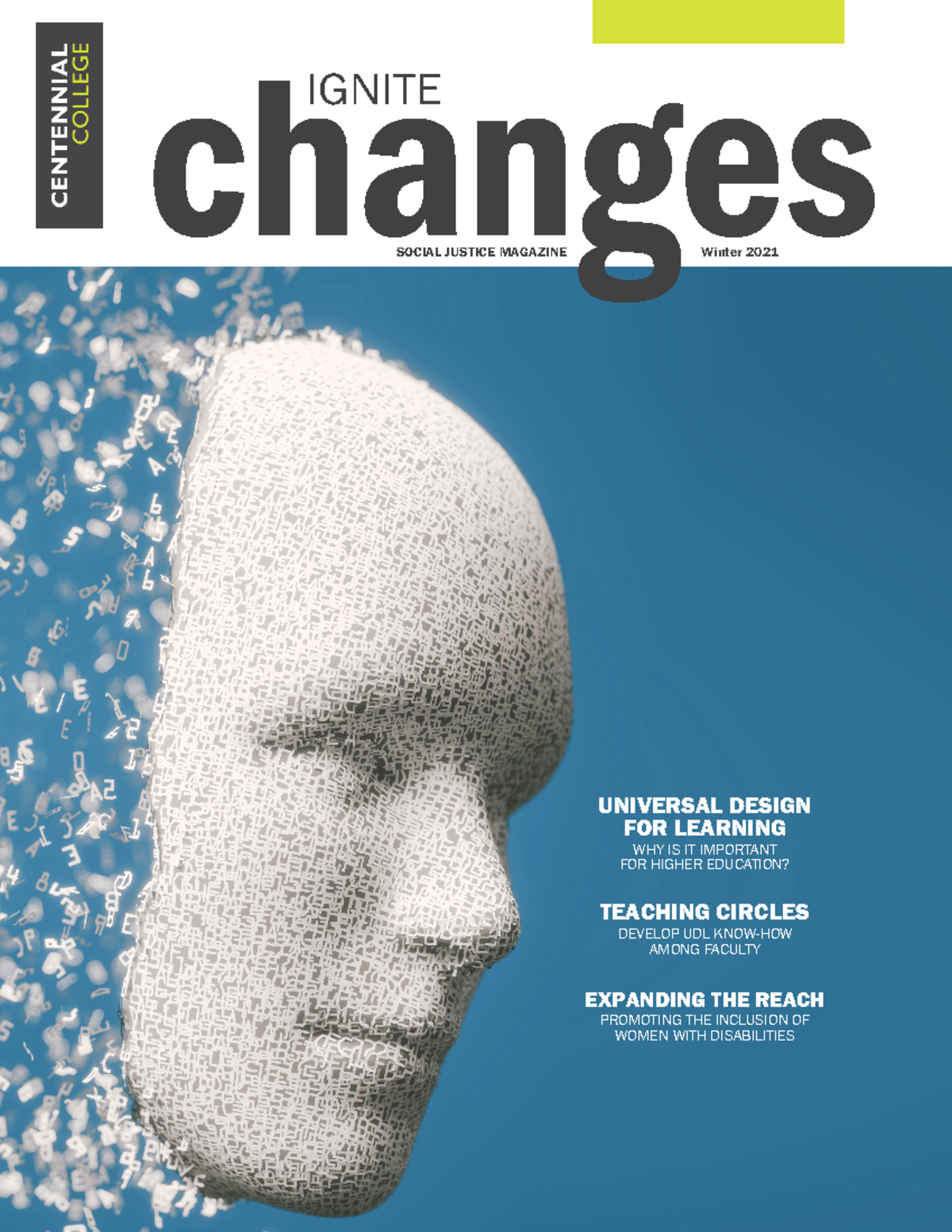 Ignite change magazine winter 2021 - UNIVERSAL DESIGN FOR LEARNING WHY ...