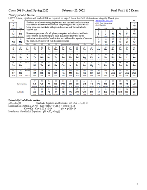 Gen Chem - lecture notes from particles nuclear chemistry - & * element ...
