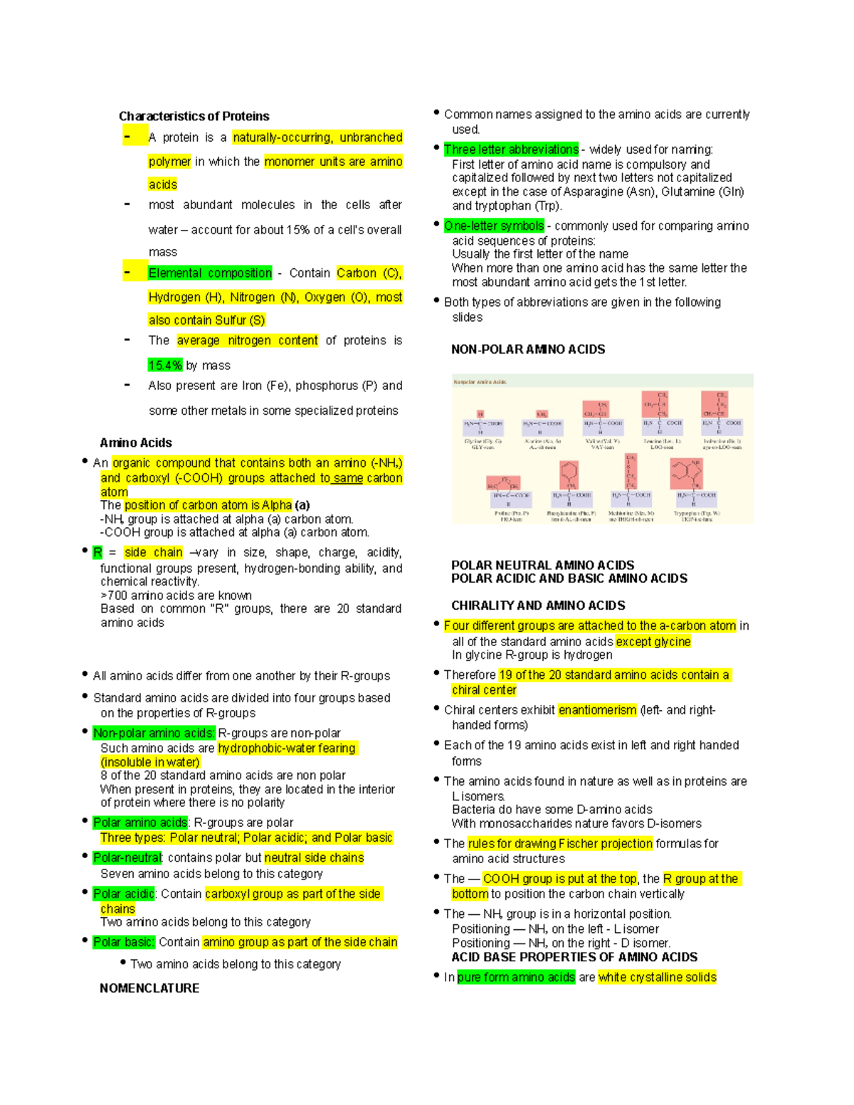 BIOCHEMISTRY MIDTERMS LECTURE NOTES - Medical Technology - OLFU - Studocu