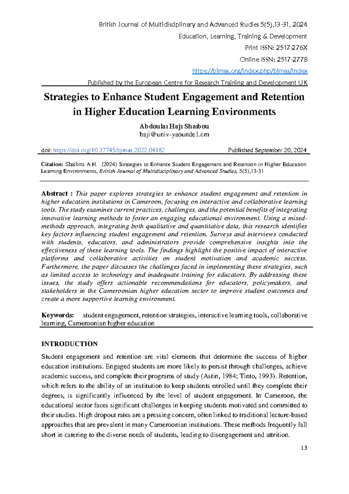 Strategies+to+Enhance+Student+Engagement - Education, Learning ...