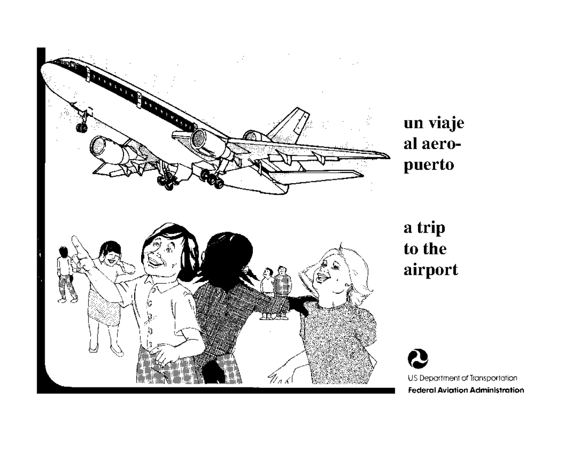 Elem Trip to the Airport - un viaje al aero- puerto a trip to the ...