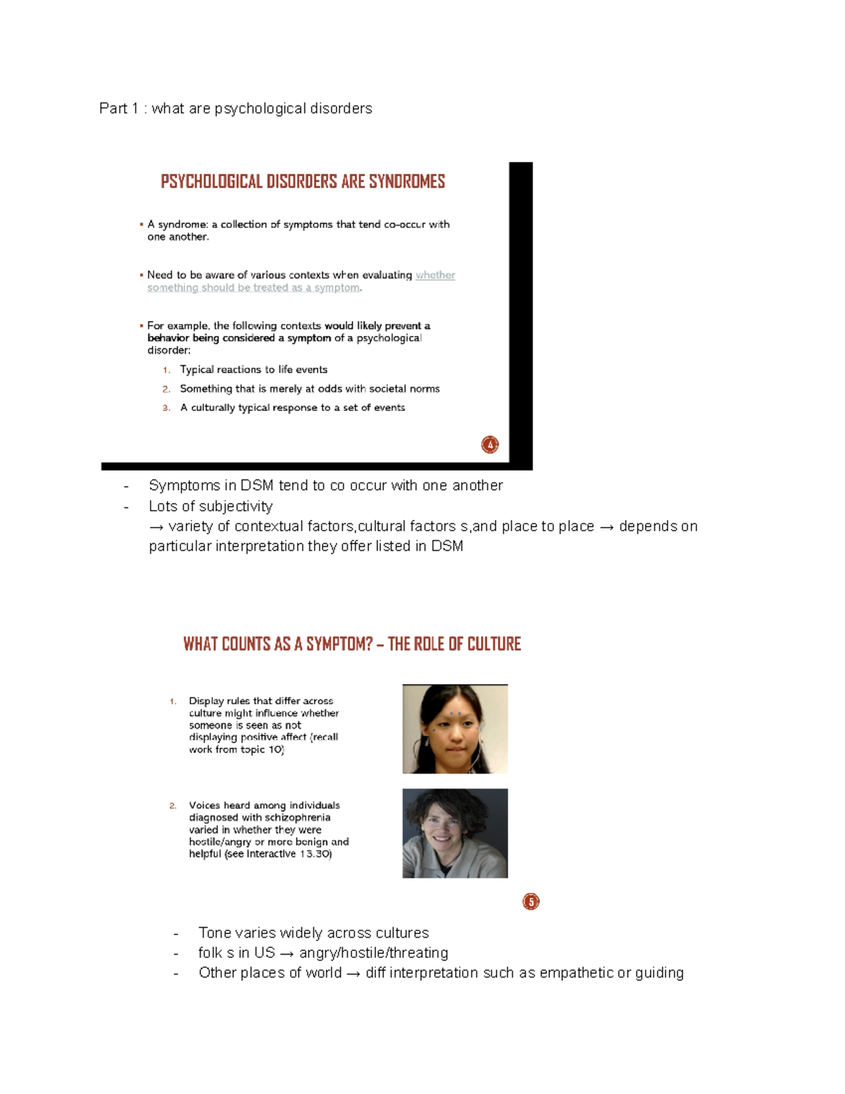 Topic 15 intro to psychological disorders - Part 1 : what are ...