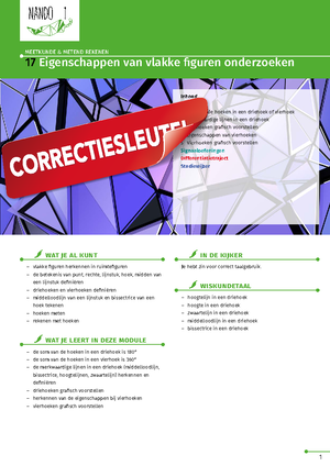 Correctiesleutel module 1 - Nando 1 Inhoud Instap 1 Ons talstelsel 2 ...
