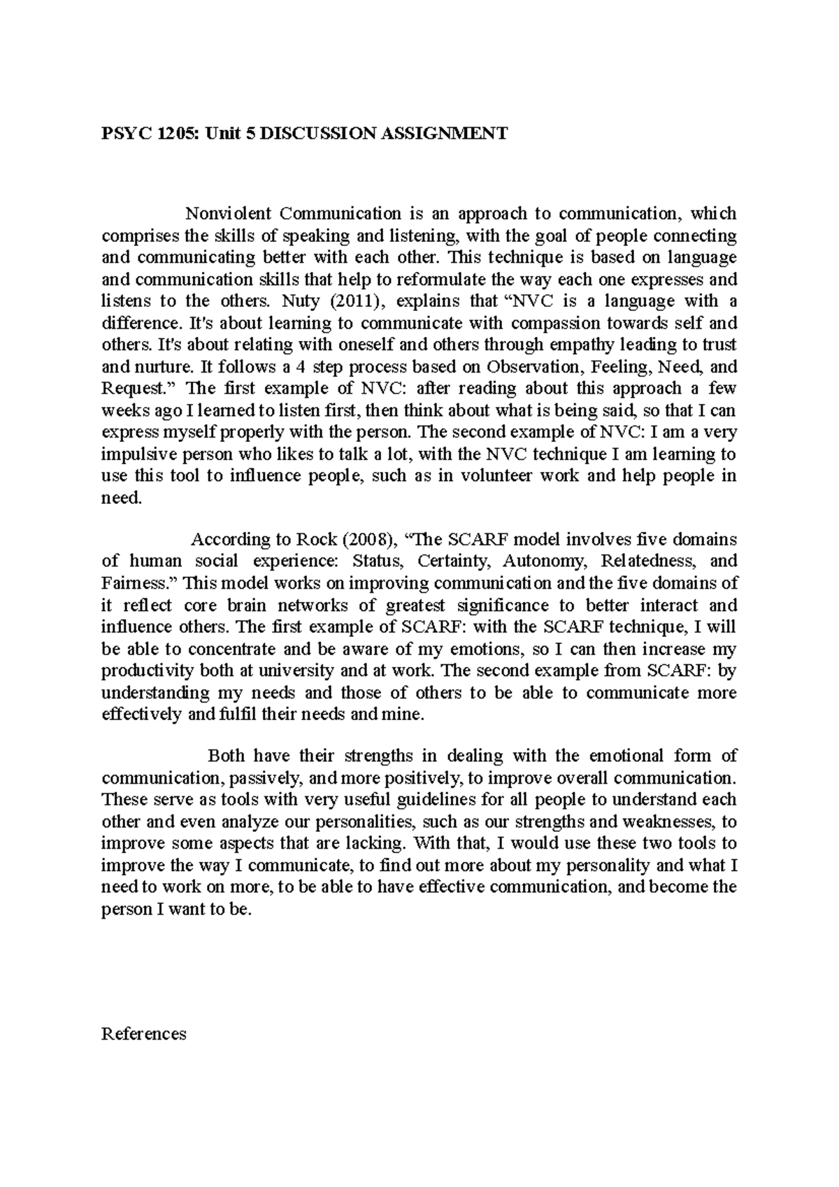 PSYC 1205 UNIT 5 DF Assignment Number 10 - PSYC 1205: Unit 5 DISCUSSION ... PSYC 1205 UNIT 5 DF Assignment Number 10 - PSYC 1205: Unit 5 DISCUSSION ...