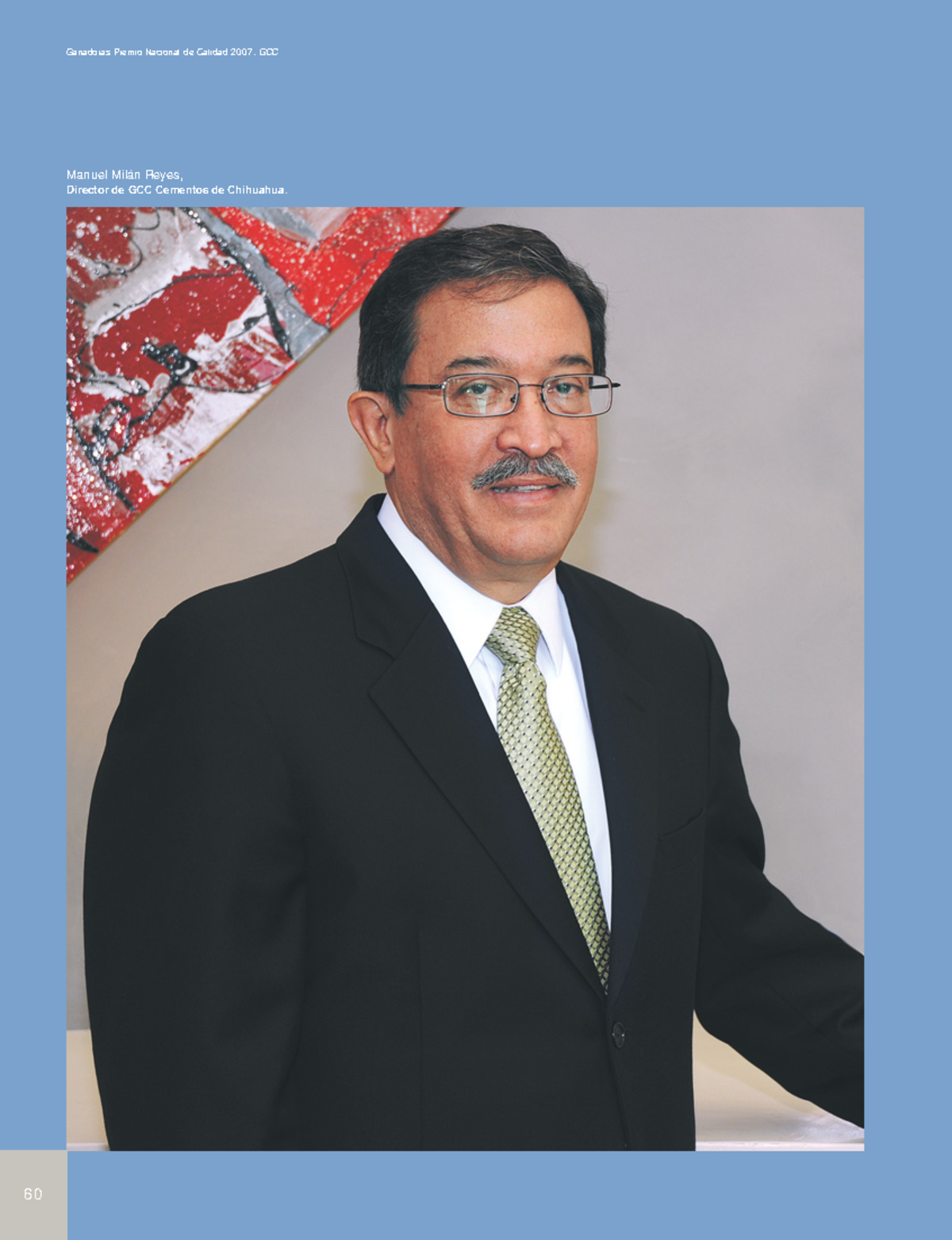 Grupo Cementos de Chihuahua PNC 2007 - Manuel Milán Reyes, Director de ...