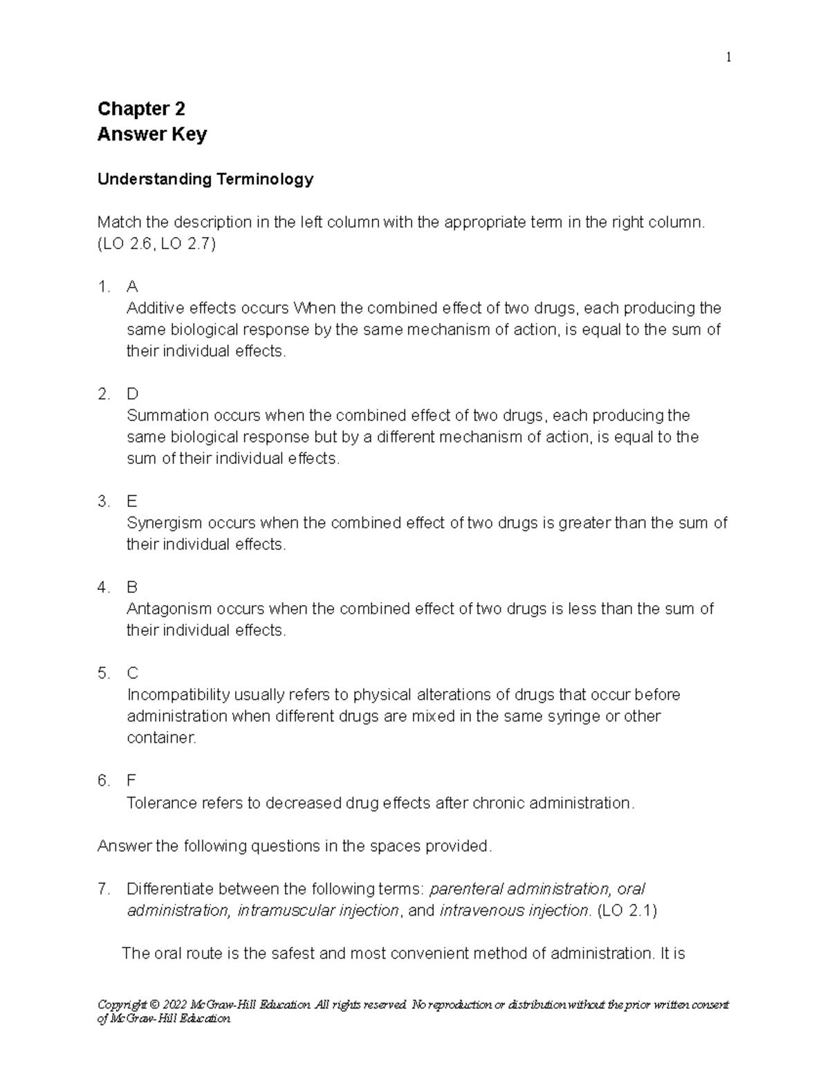 Chapter 2 answer key - DESCRIPTION - Chapter 2 Answer Key Understanding ...