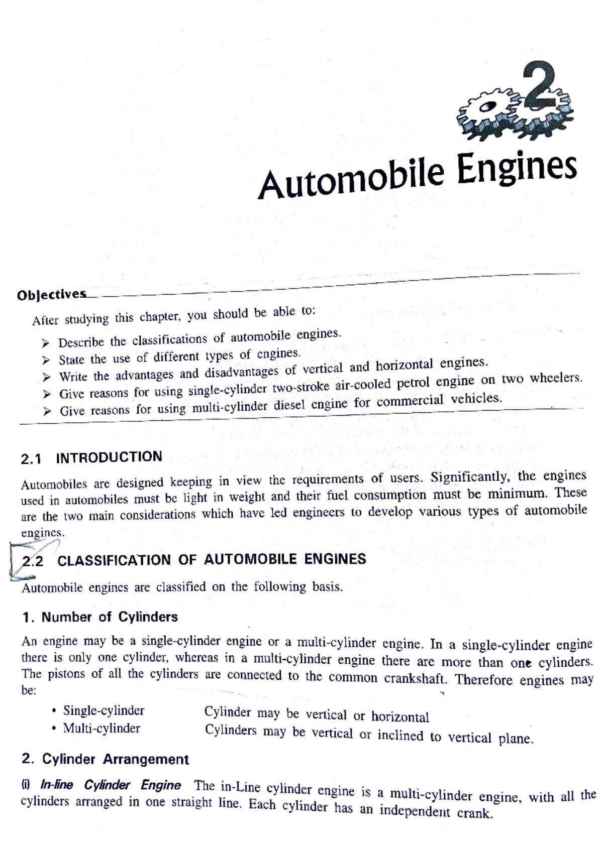 Automobile Engineering -2022 - mechanical - Studocu