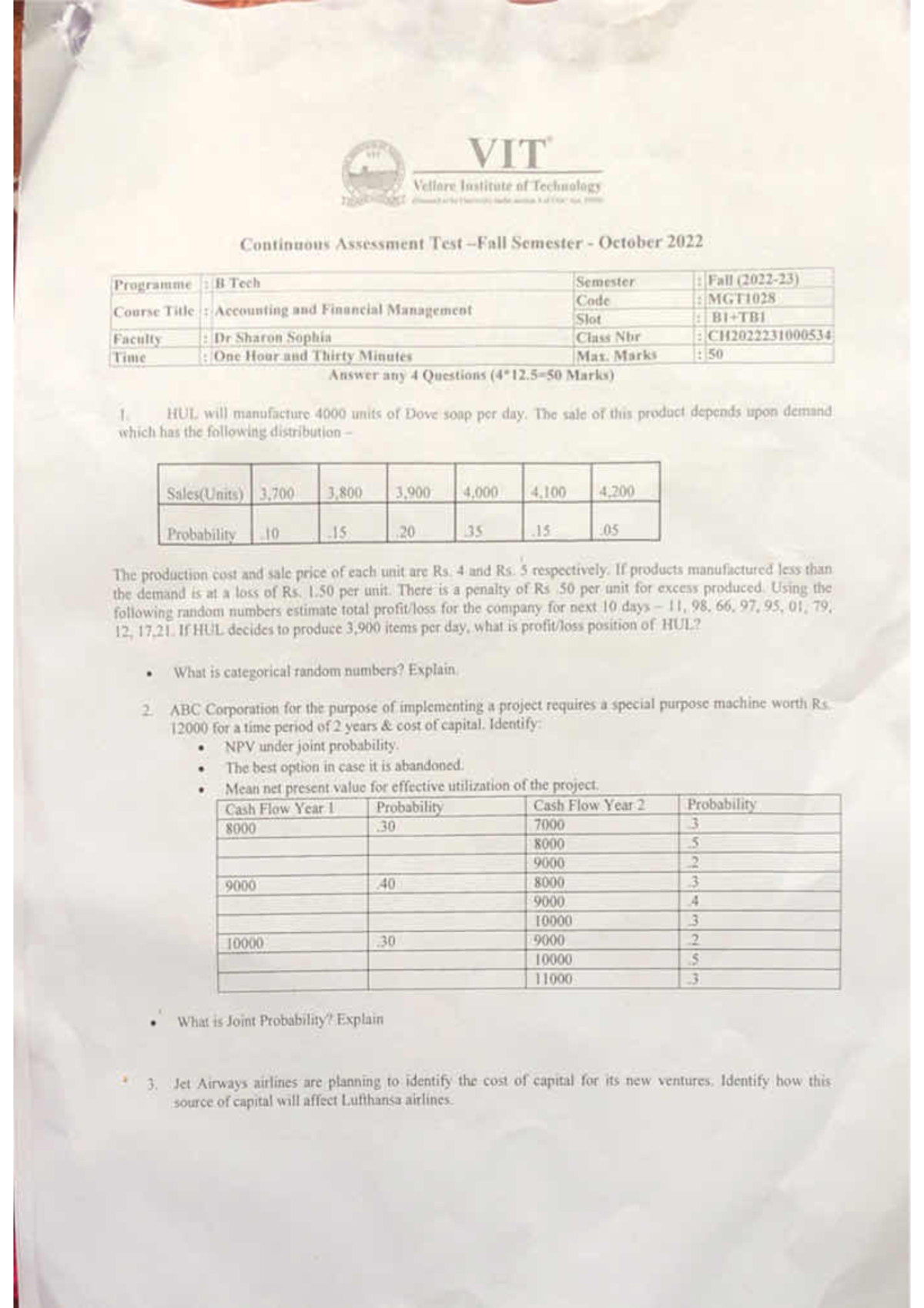 CAT2 MGT1028 - Machine Learning - Studocu
