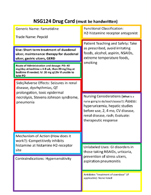 Insulin Lispro - NSG 124 - Studocu