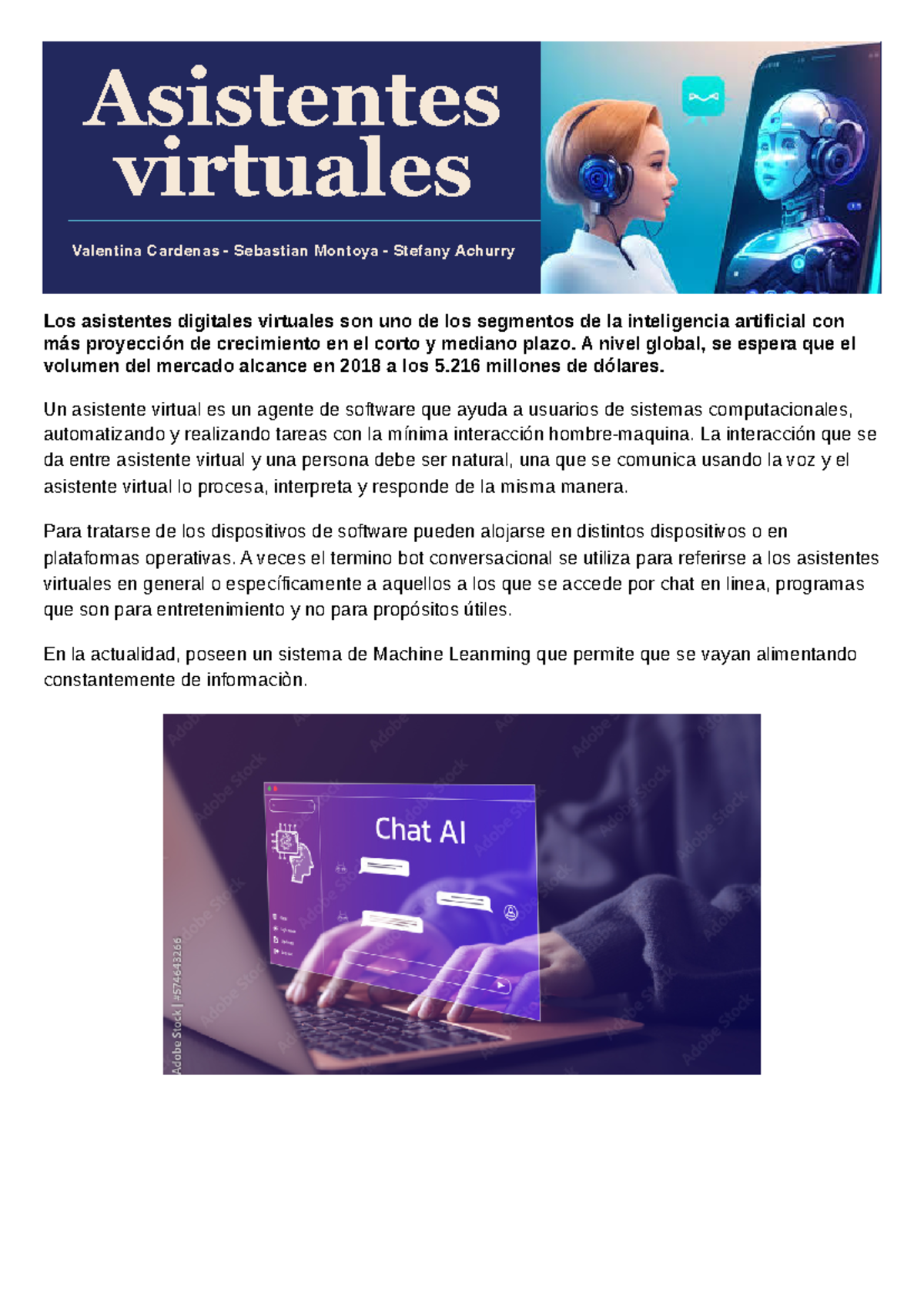 Asistentes Virtuales - Los asistentes digitales virtuales son uno de ...