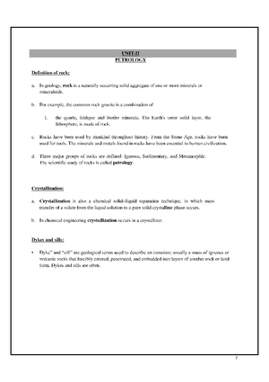 Structural Geology Engineering Geology Studocu