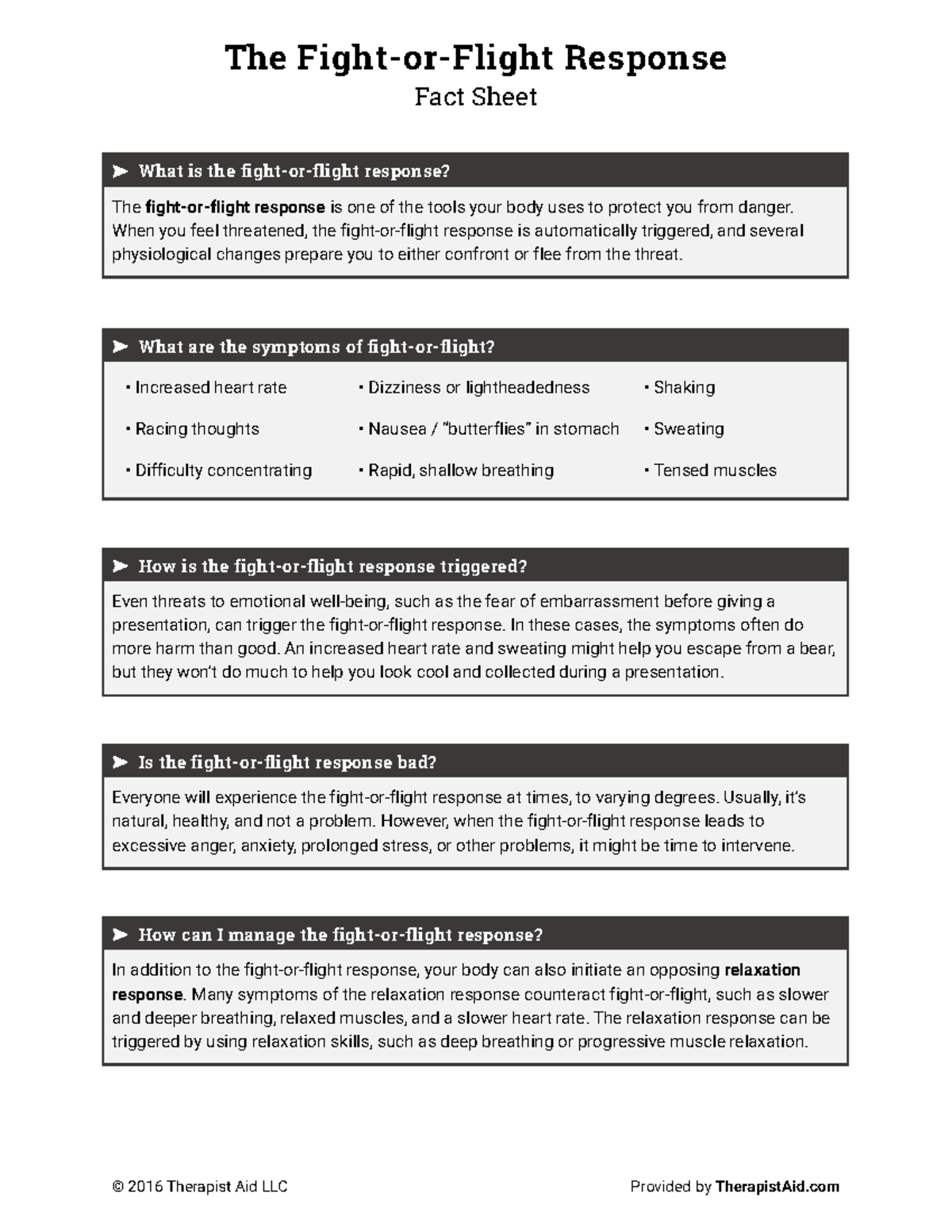 Fight-or-flight - trauma fight flight response - The Fight-or-Flight ...