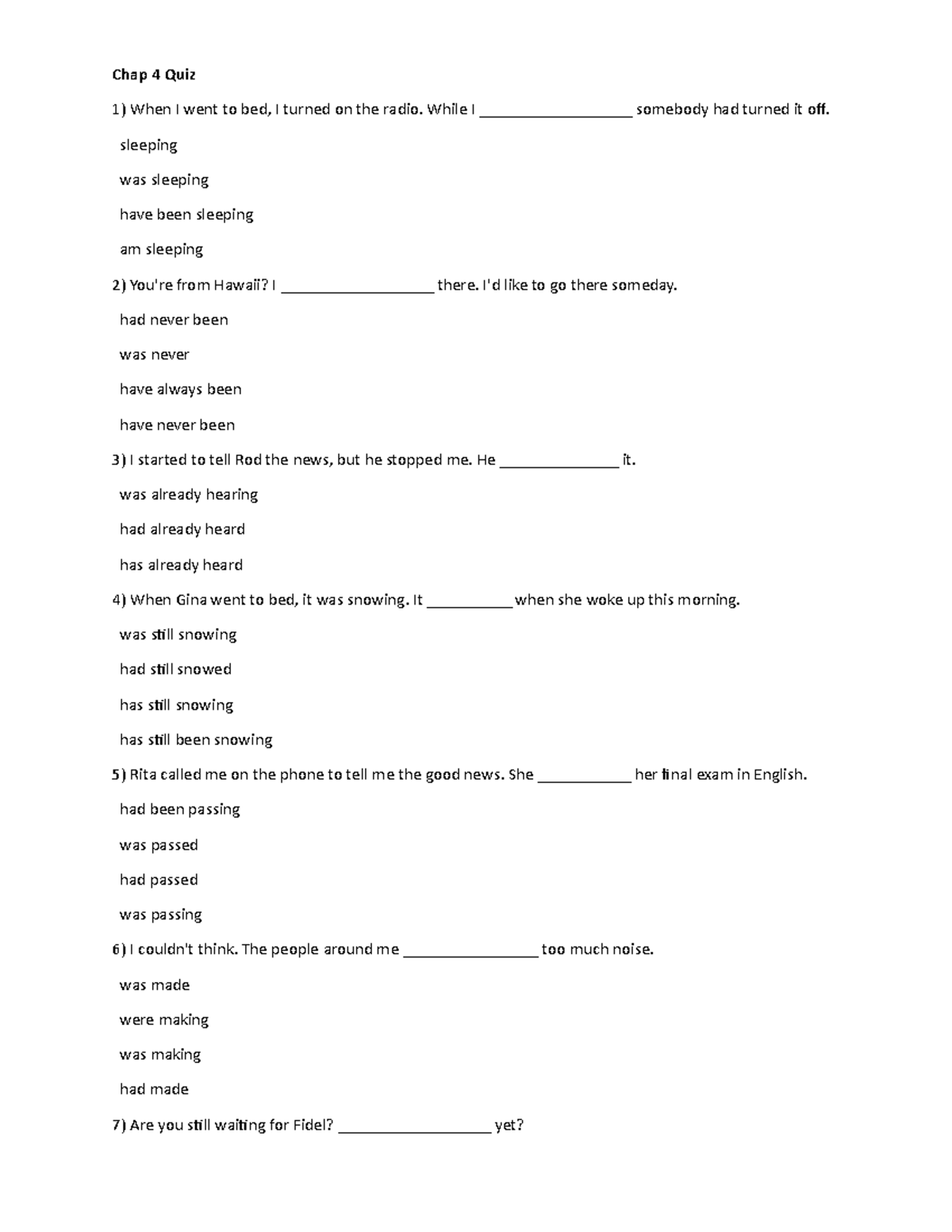 Chap 4 Quiz Questions Chap 4 Quiz When I Went To Bed I Turned On The Radio While I StuDocu chap-4-quiz-questions-chap-4-quiz-when-i-went-to-bed-i-turned-on-the-radio-while-i-studocu