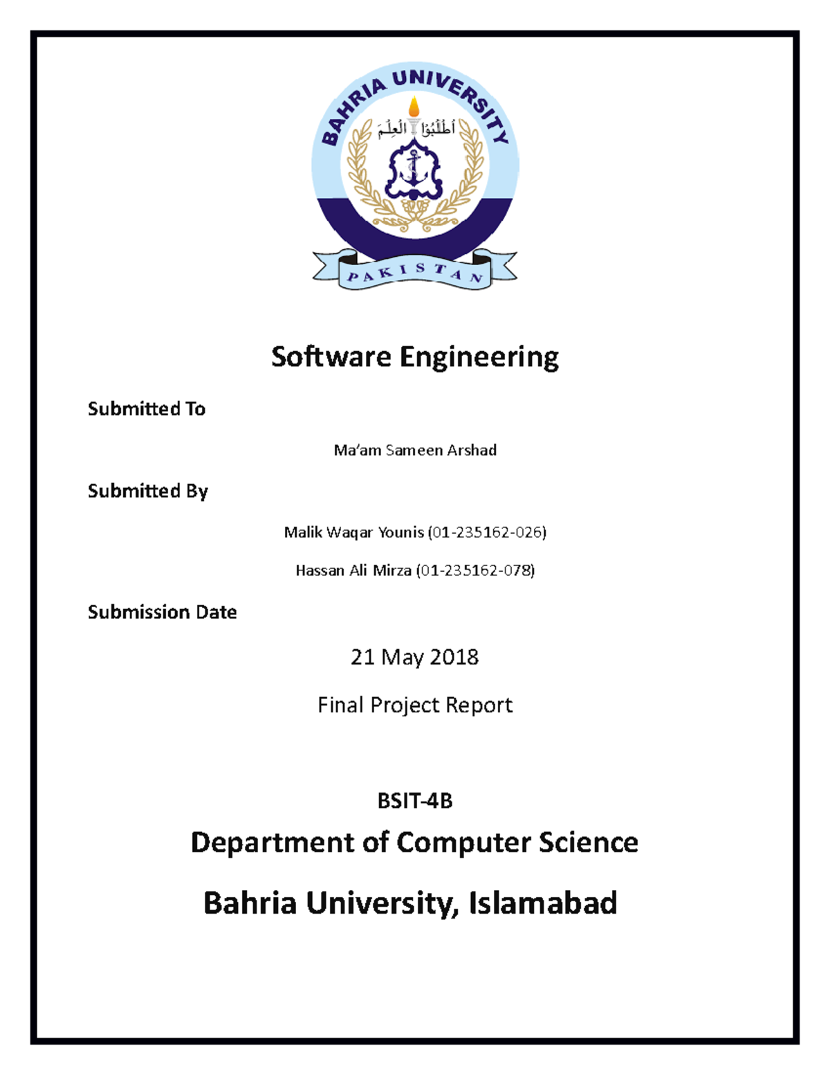 Final Project Report - Summary Recruitment and selection - Software ...