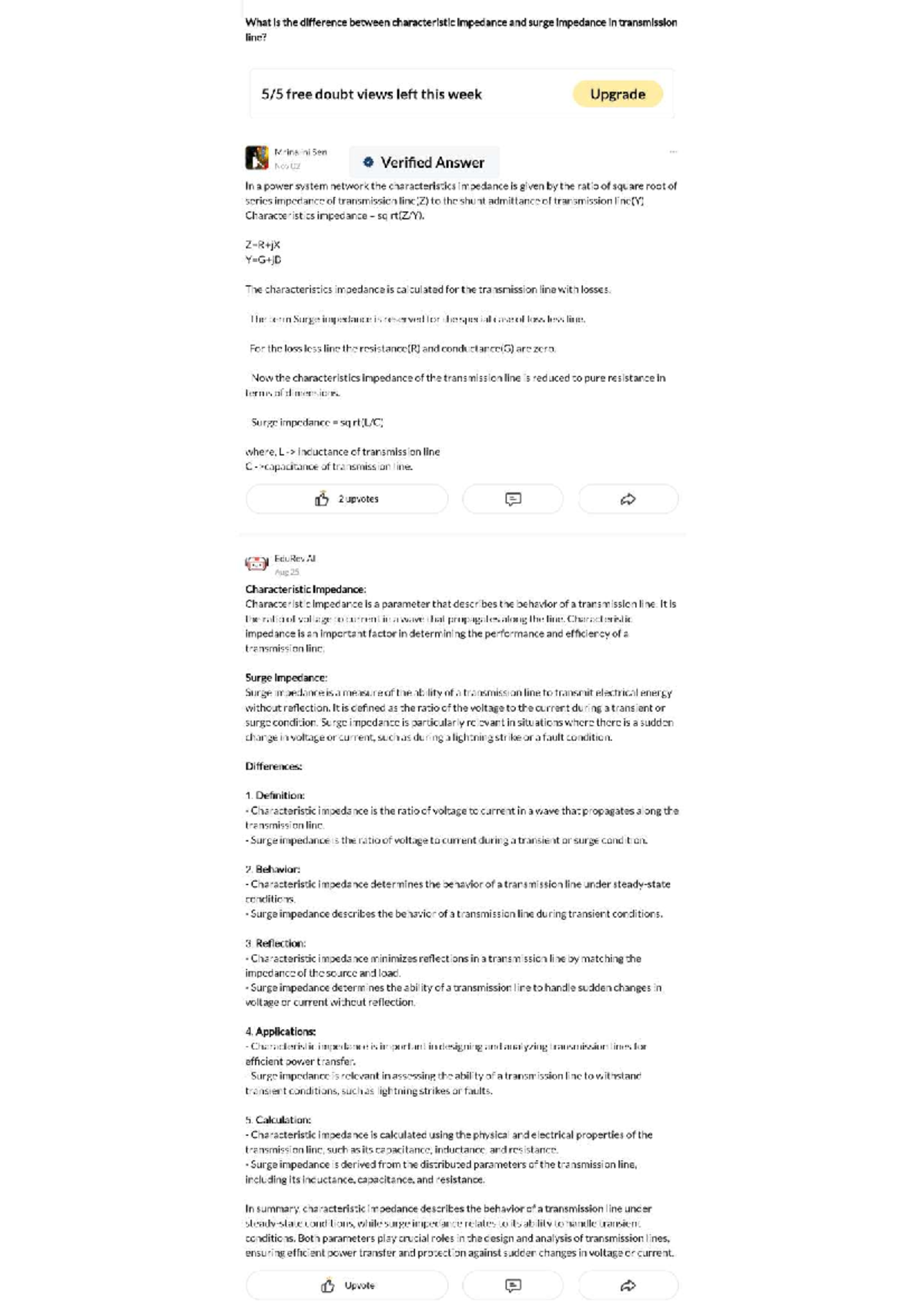 Ptd - Summary electrical machine 2 - What is the difference between ...