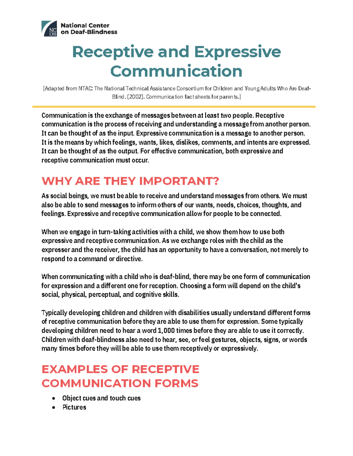 Receptive Expressive Communication Wjlpsmp - Receptive and Expressive ...