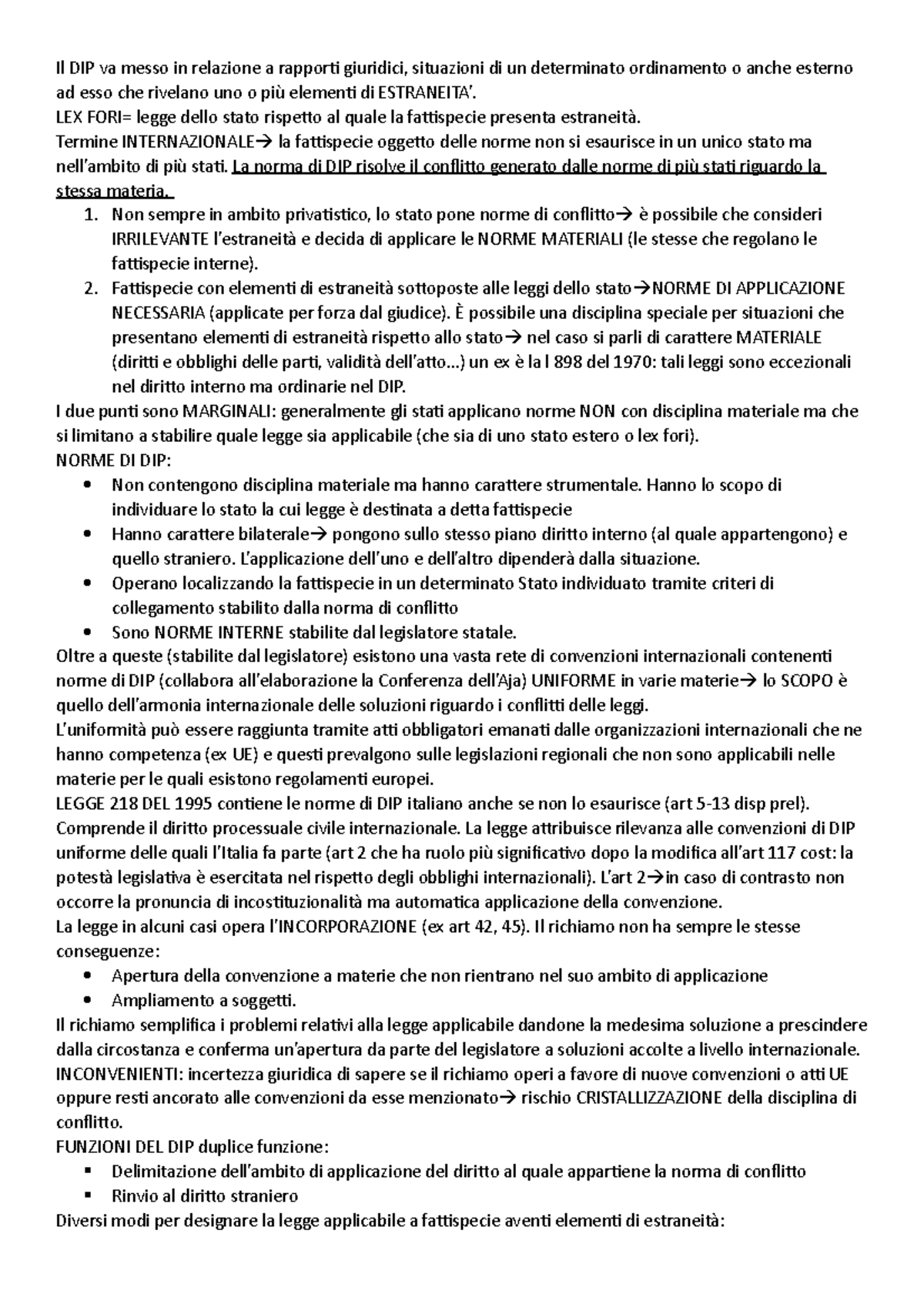 Ugo Villani, Diritto internazionale privato - Il DIP va messo in ...