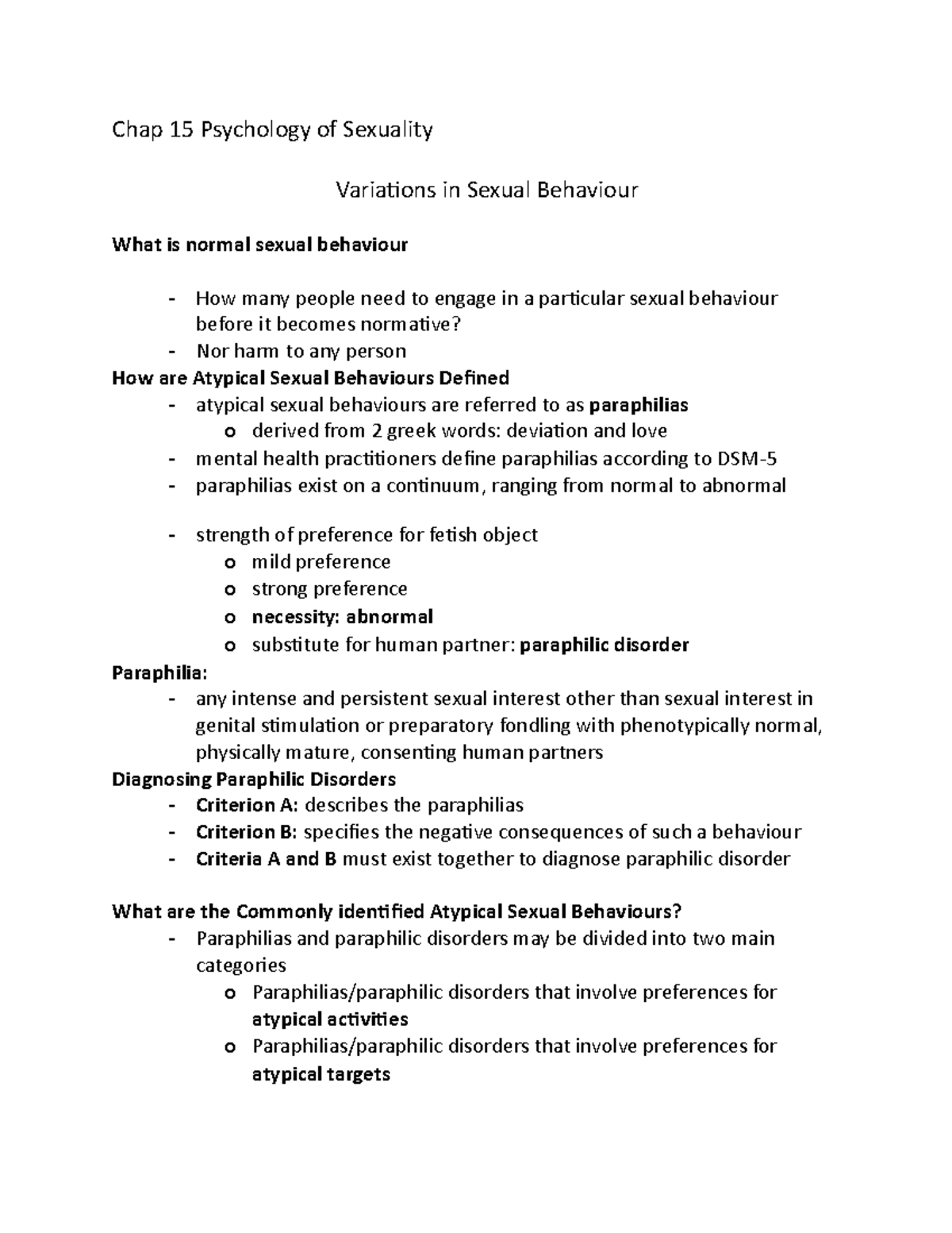Chap 15 Psychology of Sexuality - Chap 15 Psychology of Sexuality ...