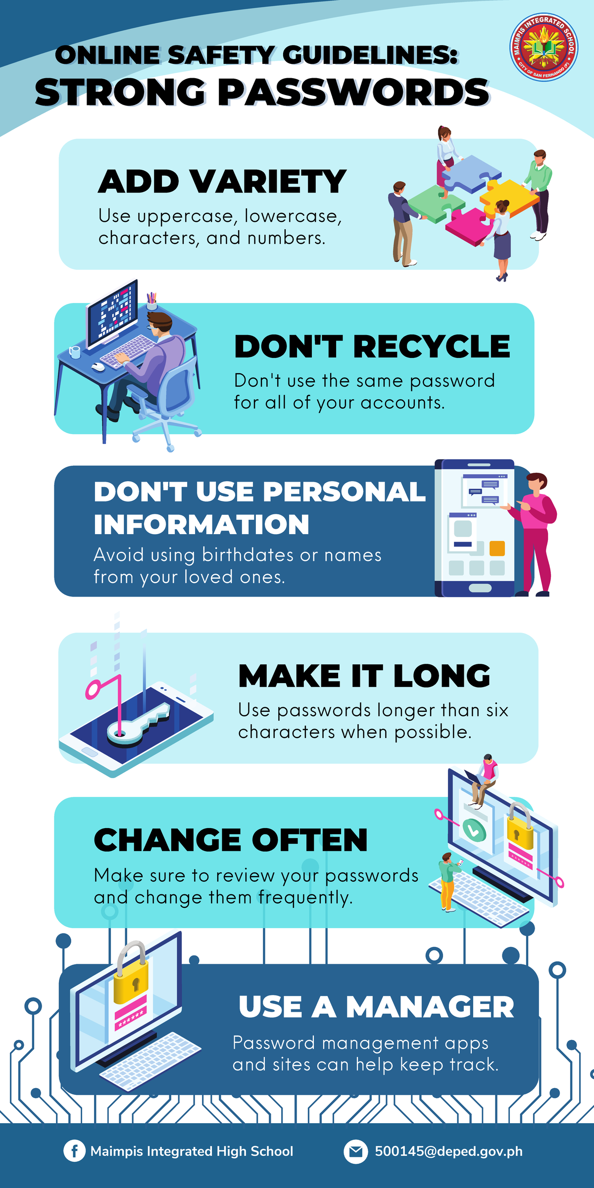 Comlab Posters (12 × 24in) - ONLINE SAFETY GUIDELINES:ONLINE SAFETY ...