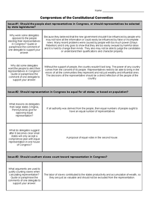 Foundational Documents Organizer Cheat Sheet - Studocu