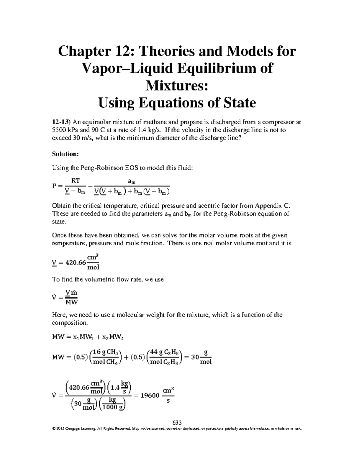 Dahm 1e Chapter 12 Fundamentals of Chemical Engineering Thermodynamics ...