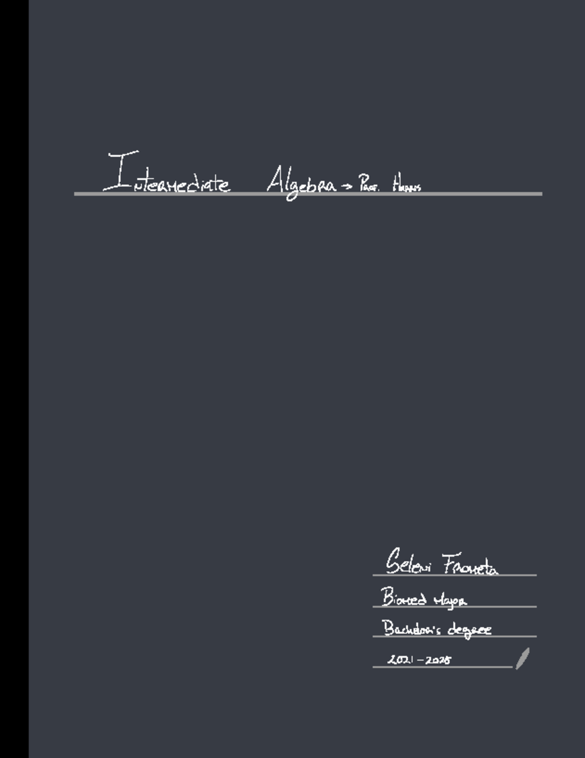 Int-algebra Pt 1 - Professor Harris. Part 1 of Intermediate Algebra ...