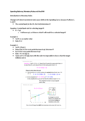 The Inflation Adjustment Line - Just a horizontal line across In the ...