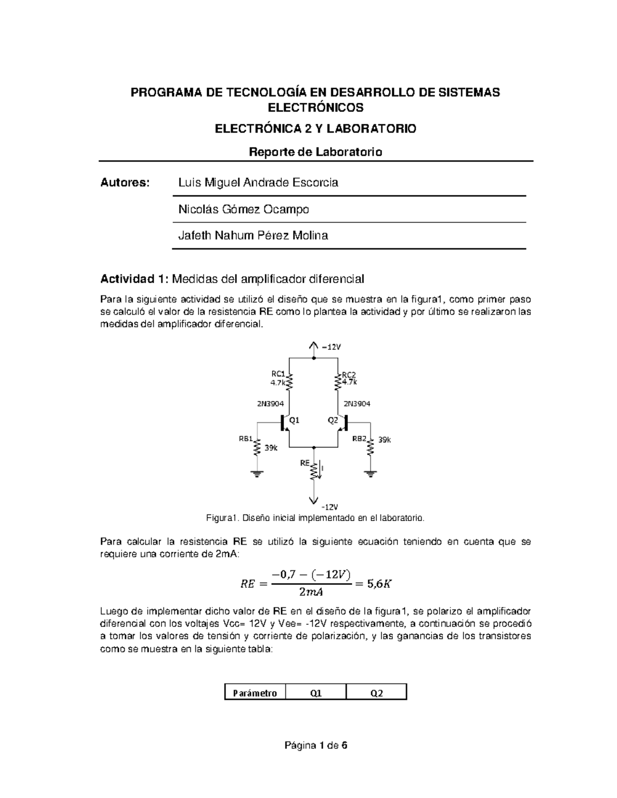 Informe DE Laboratorio 1 - Warning: TT: undefined function: 32 Warning: TT: undefined function ...