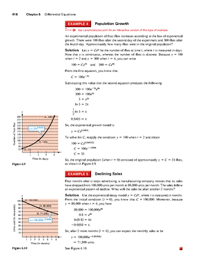 CALC 20 - CALC 20 NOTES - 394 Chapter 5 Logarithmic, Exponential, and ...