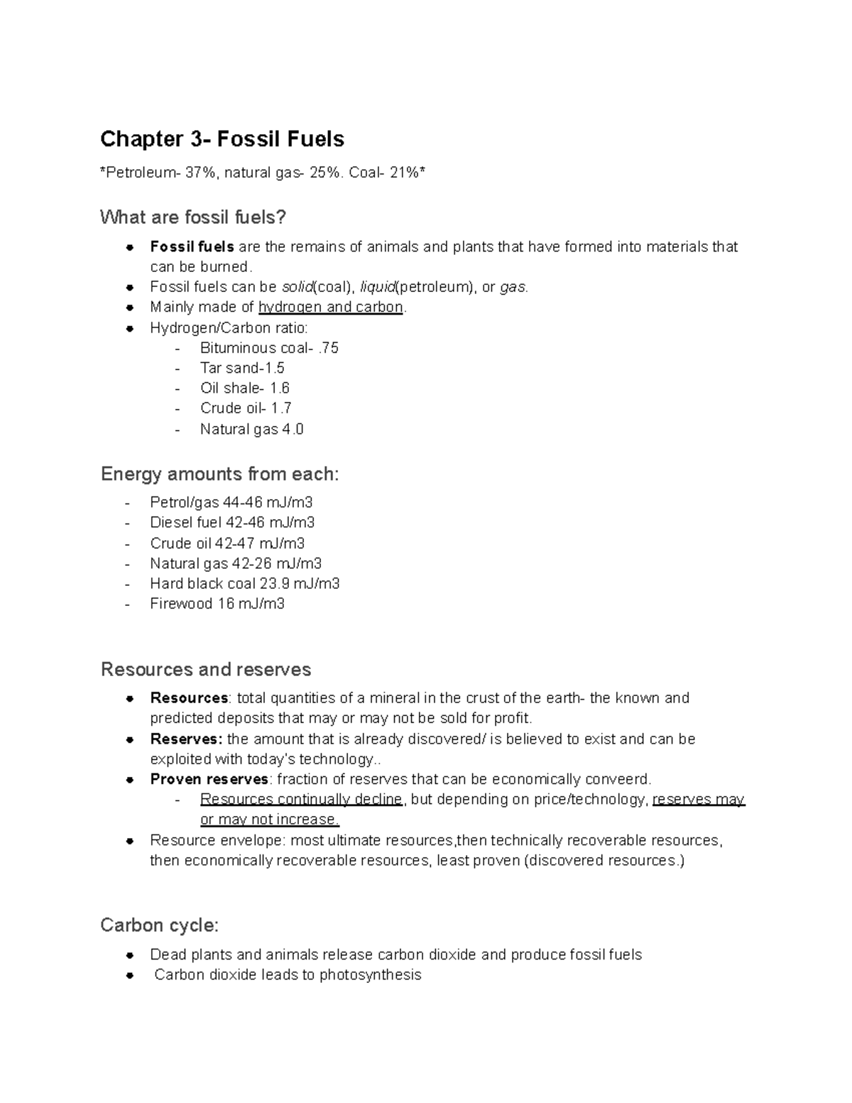 EGR102 Energy - Lecture notes 6 - Chapter 3- Fossil Fuels Petroleum- 37 ...