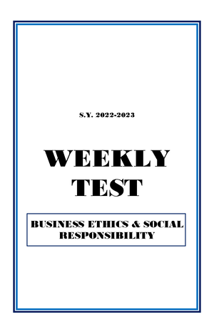 Business-Ethics-Social-Responsibility-lesson 13 - SENIOR HIGH SCHOOL ...