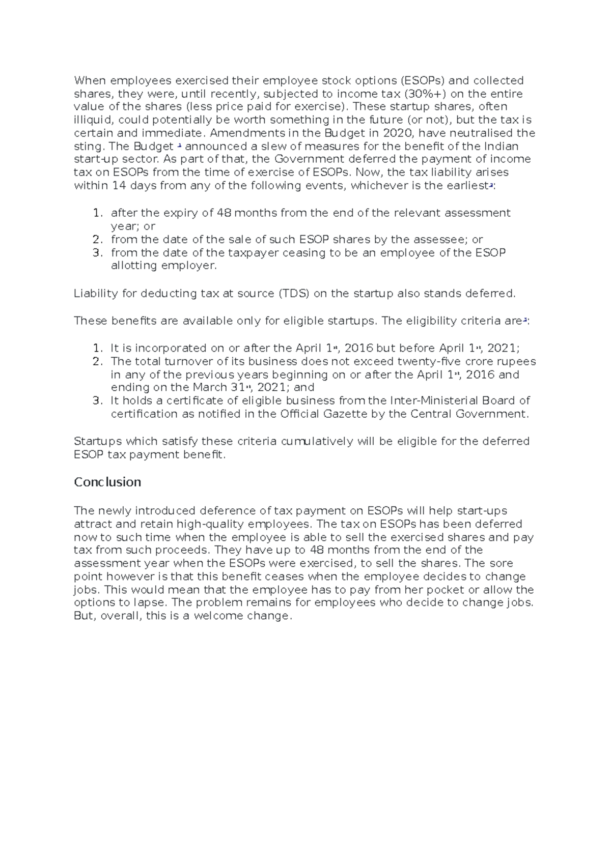 case study (sce), material available - Introduction to business - TIET ...