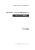 IRM1501 - Unisa - Introduction to Research Methodology - Studocu