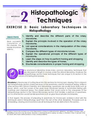 Histopath Notes MTAP PART 1 - – – – – – – – – – – – – – – – HISTOPATH ...