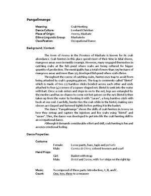 Inagta - Inagta Meaning: A ritual dance offering by the descendants of ...