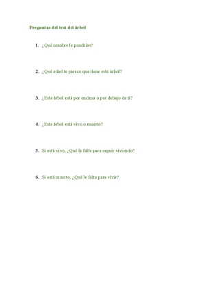 Informe Psicológico PMA - Test de Aptitudes Mentales Primarias (P.M ...