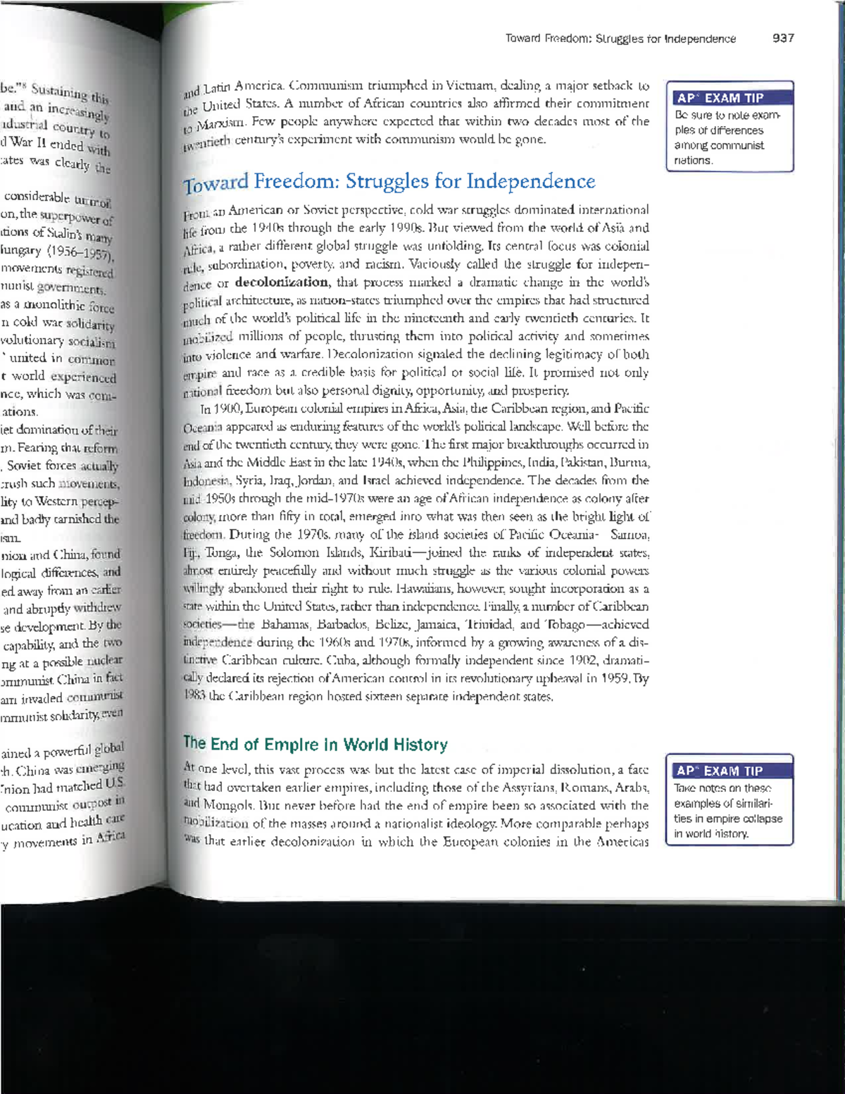 Decolonization Reading 1-1 - Studocu