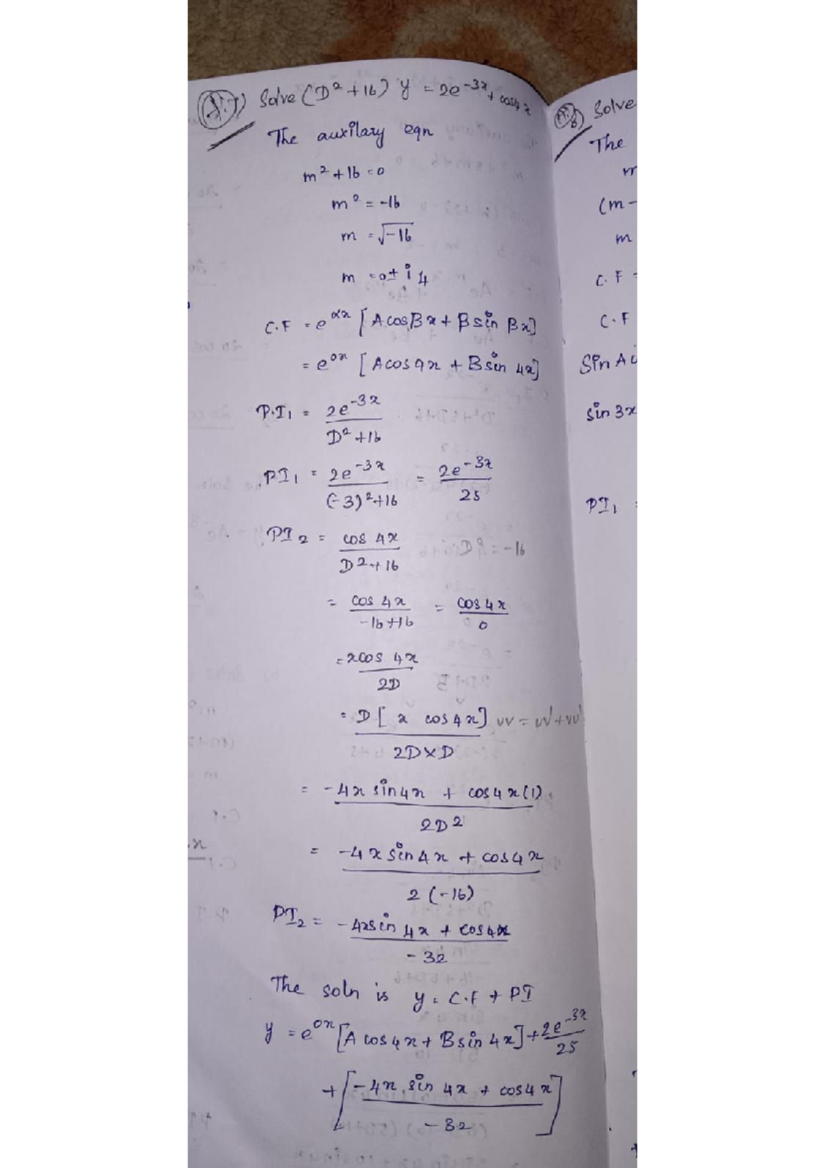 Bsc - pharmacy notes - 21. ) Sdive (D'+16) y = 20-3x + 0054 2 The ...