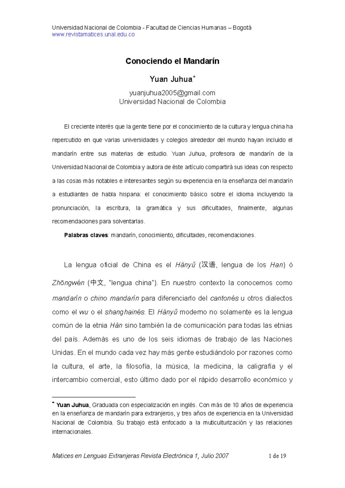 04. Conociendo el Mandarín autor Yuan Juhua - Conociendo el Mandarín ...