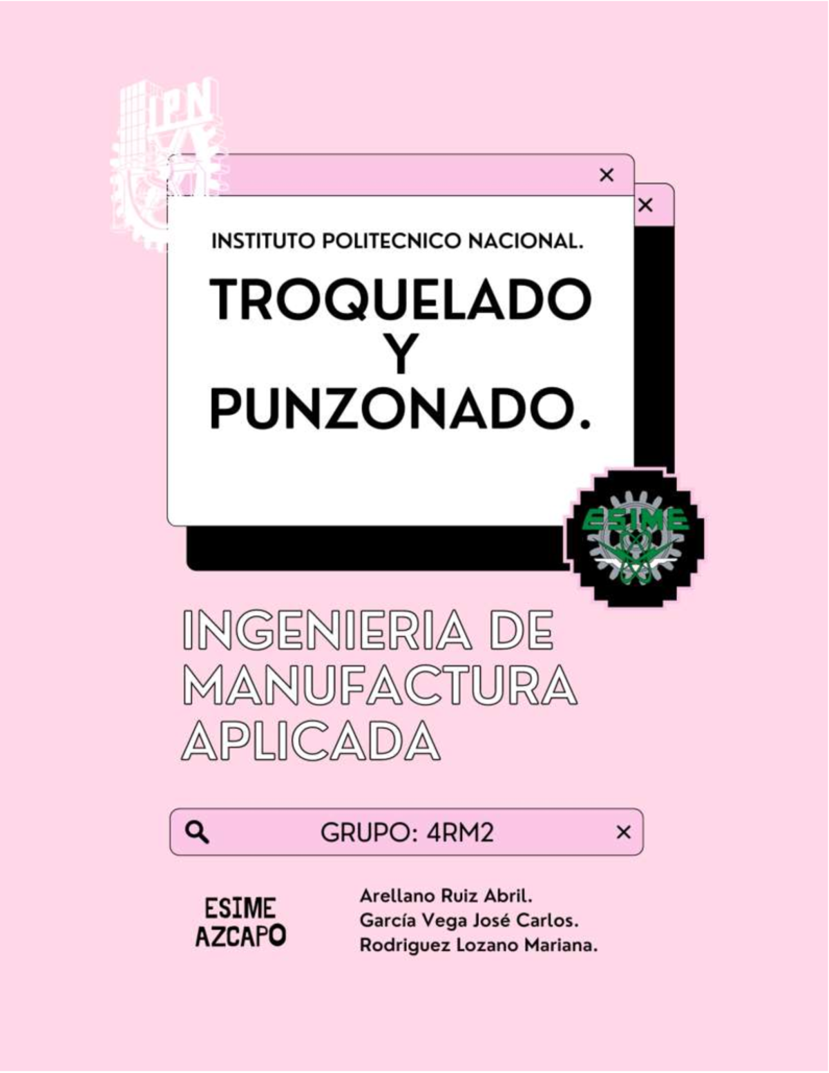 Troquelado Y Punzonado - TROQUELADO DEFINICIONES: El troquelado se ...