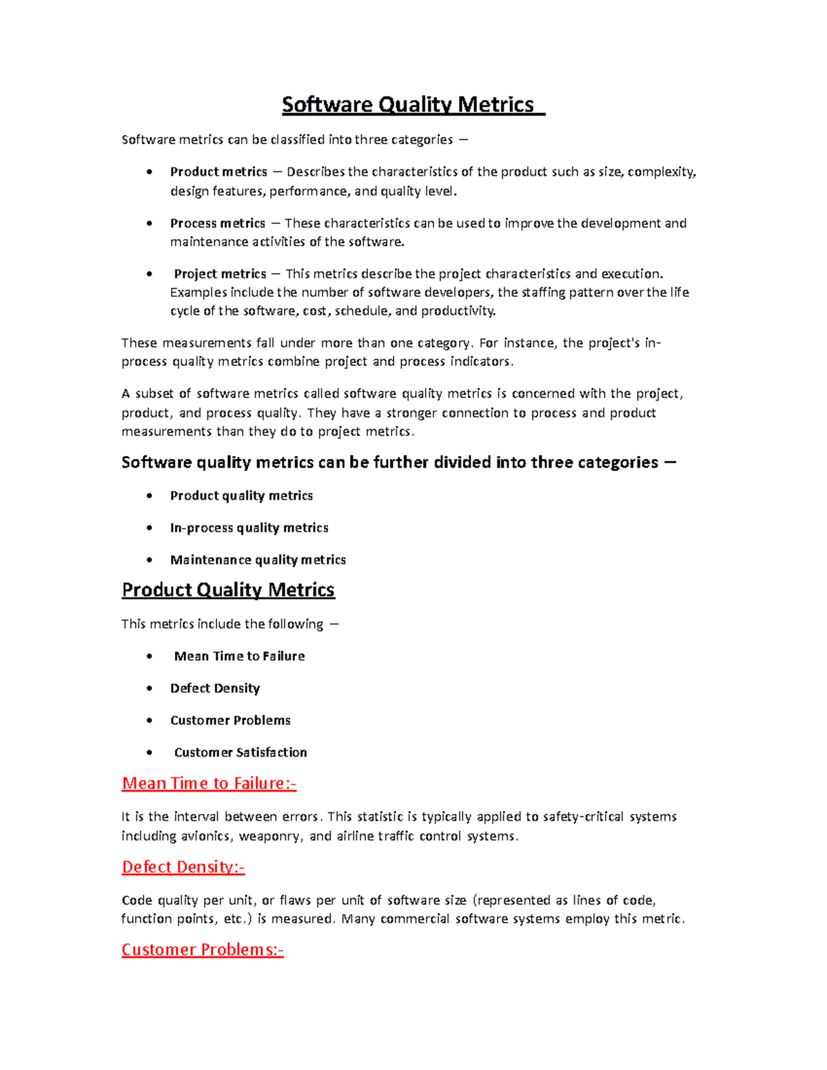 Unlocking the True Value of Software Quality Metrics - Software Quality ...