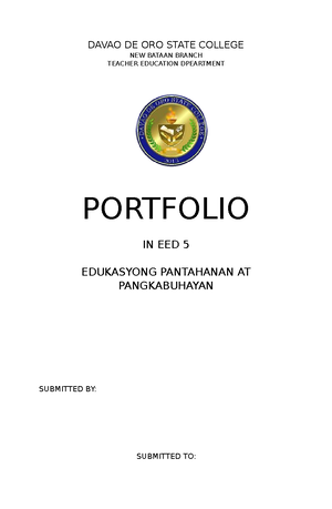 Pdfcoffee - ..... - Name: Michelle T. Reyes Course/Year/Section: BSED-1D DETAILED LESSON PLAN IN ...
