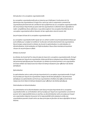 Design lecture notes - Introduction à la conception Qu'est-ce que la ...